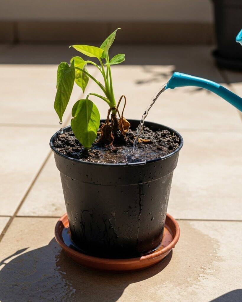 Pare de regar assim no verão: o erro “carinhoso” que mata planta em ...
